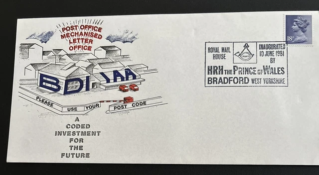 GREAT BRITAIN FDC 1981 Post Office Mechanised Letter Office EUR 1,83 ...