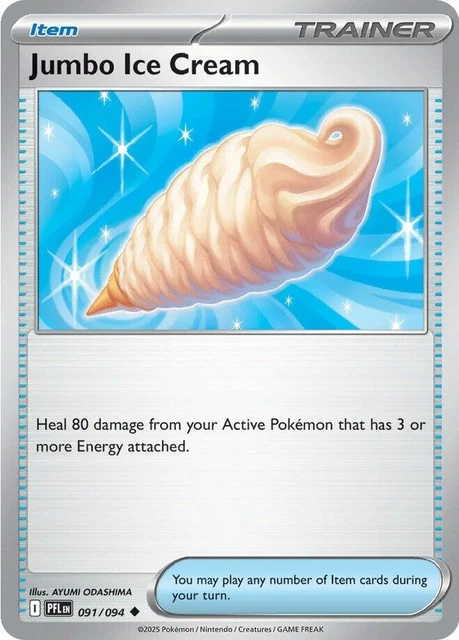 JUMBO ICE CREAM (091/094) [Mega Evolution: Phantasmal Flames] Near Mint ...