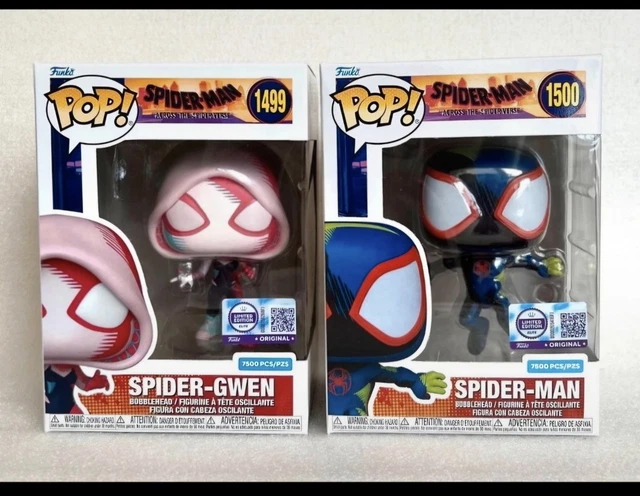 DUO FUNKO POP Limited Édition Spider Man Miles Morales Et Spider Gwen ...
