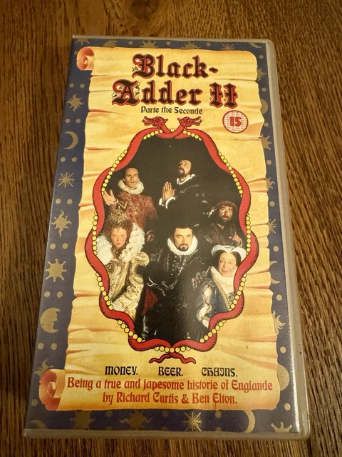 BLACKADDER II (PARTE the Seconde) VHS BOX ONLY - Mint Condition £1.16 ...