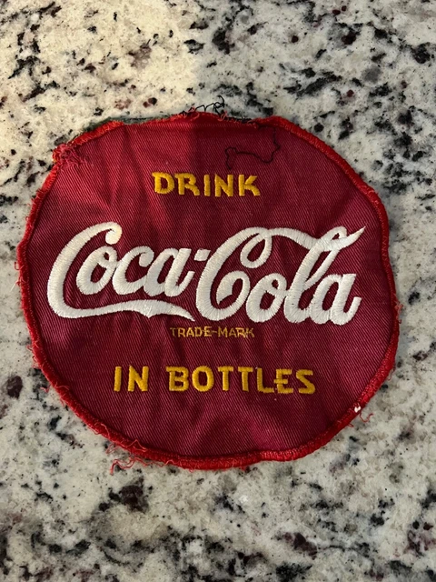 COCA COLA DRINK Coca Cola In Bottles Large Uniform Patch EUR 15,45 ...