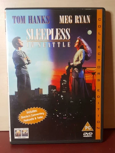 SLEEPLESS IN SEATTLE Tom Hanks 1994 DVD Top-quality Free UK shipping £2 ...