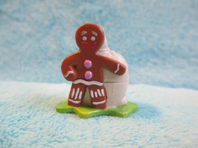 MAGIC KINDER DREAMWORKS Shrek - GINGY GINGERBREAD MAN Minifigure Figure ...