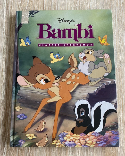 BAMBI DISNEY’S CLASSIC Storybook Collection A Mouse Works 1997 Vintage ...