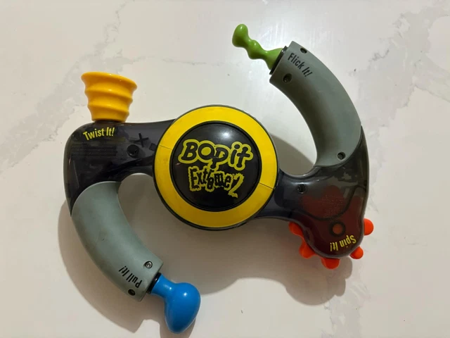 BOP IT EXTREME 2 Talking Handheld Game Electronic Hasbro 2002 - Tested ...