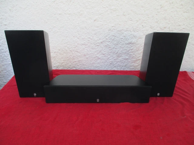 2 YAMAHA NS-M 104 Lautsprecher und 1 Centerlautsprecher NS-C 104 EUR 19 ...