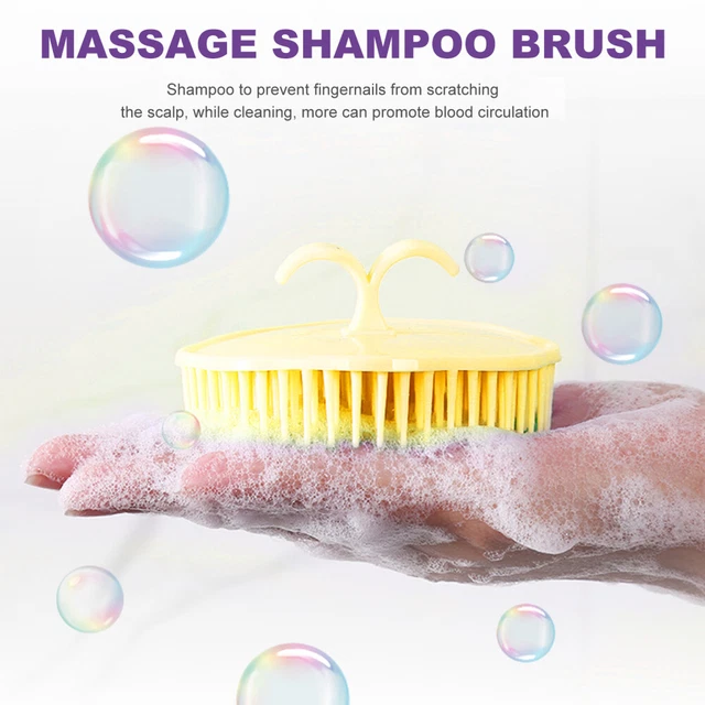 12X HAAR-KOPFHAUT-MASSAGE-SHAMPOO-BÜRSTEN FÜR Reinigung & Pflege EUR 12,80 - PicClick FR