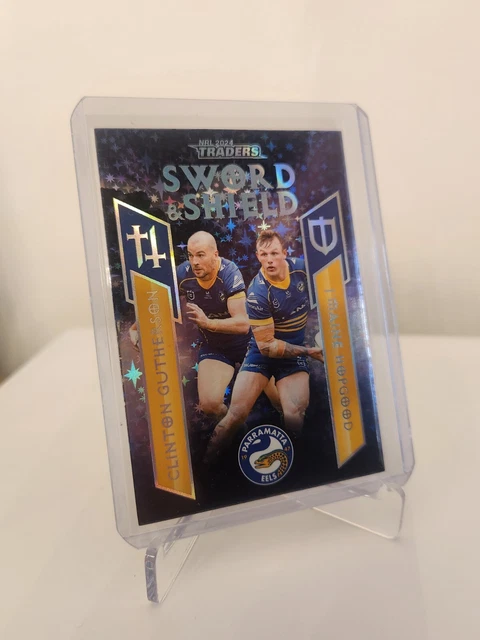 2024 NRL TRADERS NRL Sword & Shield Team Priority – Parramatta Eels #15 ...