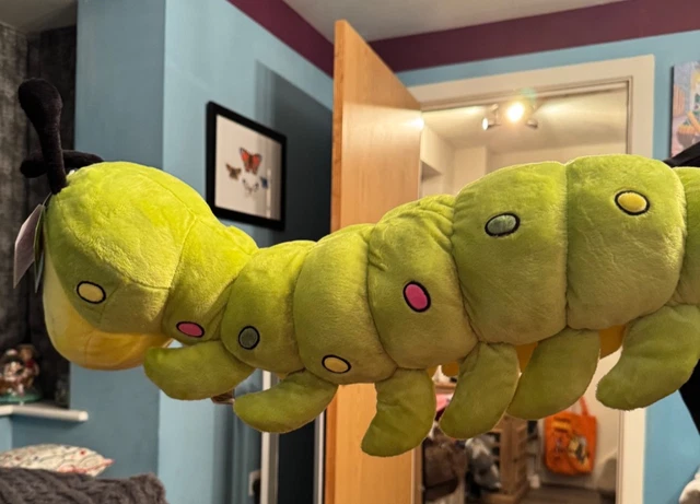 GIANT COLIN CATERPILLAR Plush Toy 65cm M&S Marks Spencer 2023 Limited ...