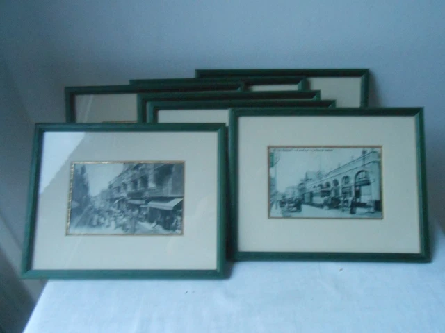 7 CADRES AVEC cartes postales anciennes Le Touquet Paris-Plage. EUR 50 ...