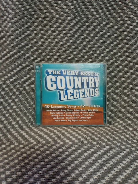 THE VERY BEST Of Country Legends Music Cd Willie Nelson , Johnny Cash ...