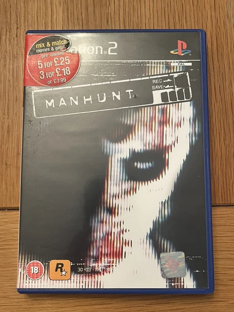MANHUNT | SONY PS2 Game Playstation | Complete with Manual | Excellent ...