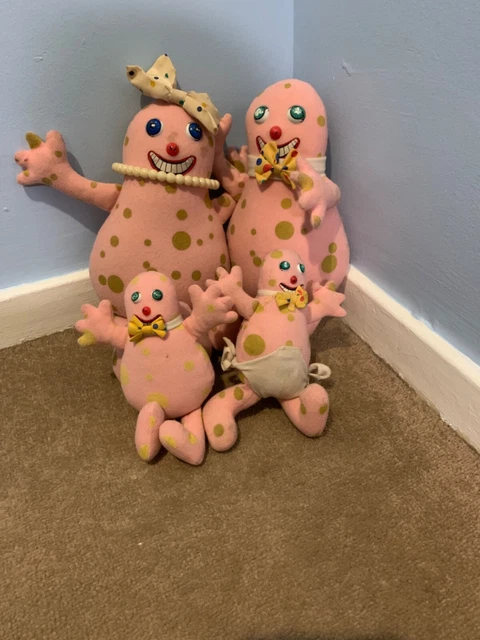 VINTAGE MR BLOBBY and Family Soft Plush Toy £20.00 - PicClick UK