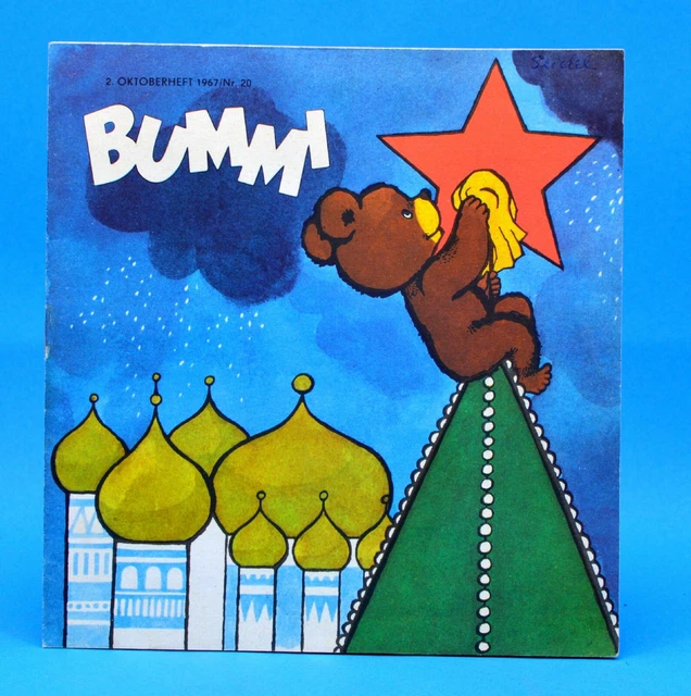 DDR BUMMI 19/1967 Kinderzeitschrift 1. Oktoberheft Geburtstag mit ...