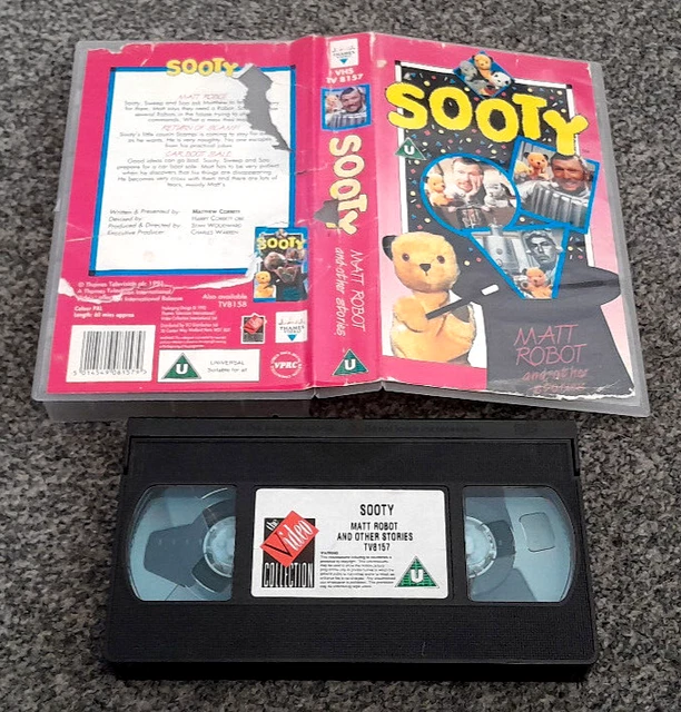 SOOTY MATT ROBOT And Other Stories Soo Sweep Matthew Pal Vhs Video Kids ...