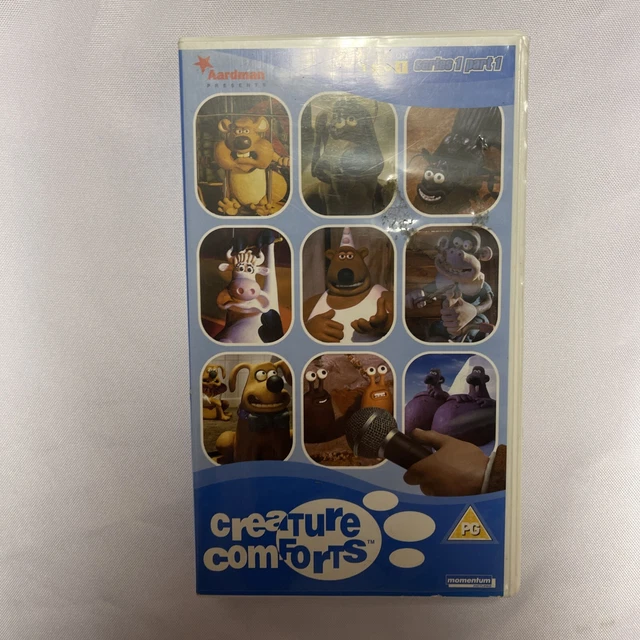 ITV CREATURE COMFORTS - Series 1, Part 1 VHS Video Tape, 2003, PG ...