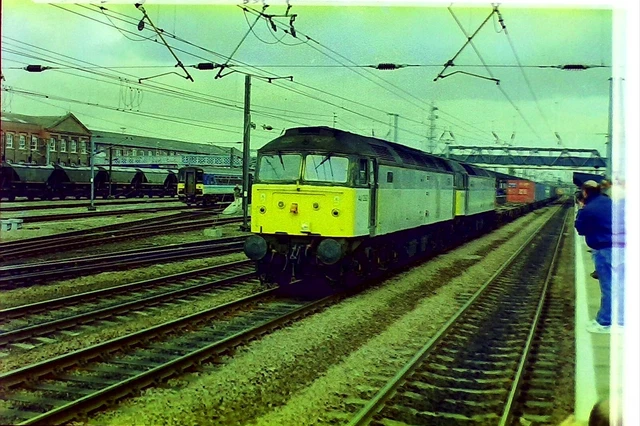 35MM RAILWAY COLOUR Negative Class 47 292 and 47 204 at Doncaster £1.95 ...