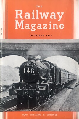 BACK ISSUES: THE Railway magazine: 1952-10: October. £1.25 - PicClick UK