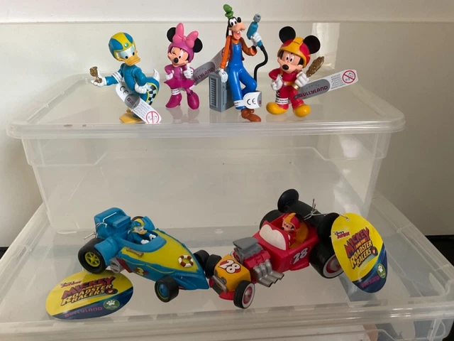 DISNEY NIMBLE FAST Racing Driver Mickey Mouse Roadster Racers Selection ...