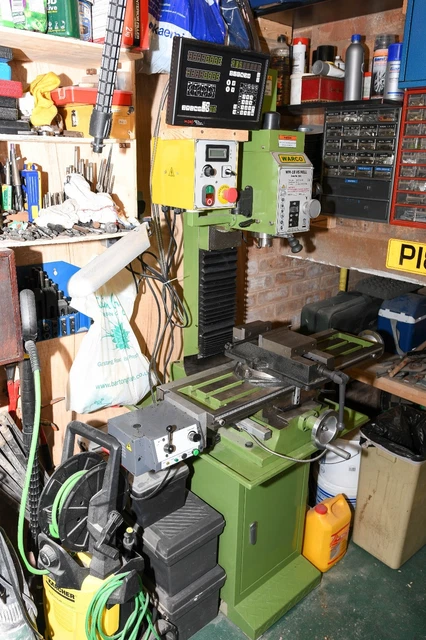 WARCO WM 18 Milling Machine £1,199.00 - PicClick UK