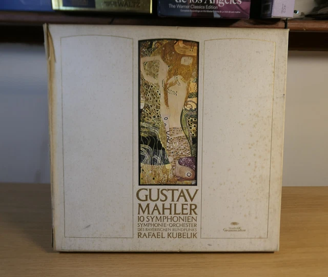 MAHLER SYMPHONIES 1-10 Kubelik 14LP Box Set + booklet DG Tulip 2720 033 ...