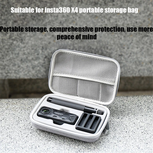 PORTABLE HANDBAG STORAGE Case for Insta 360 X4 Panoramic Camera ...