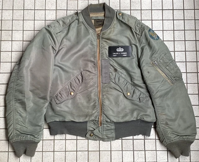 VINTAGE 1940S WW2 USAF AAF L-2B Flight Jacket 1st Model Outer Very Rare ...
