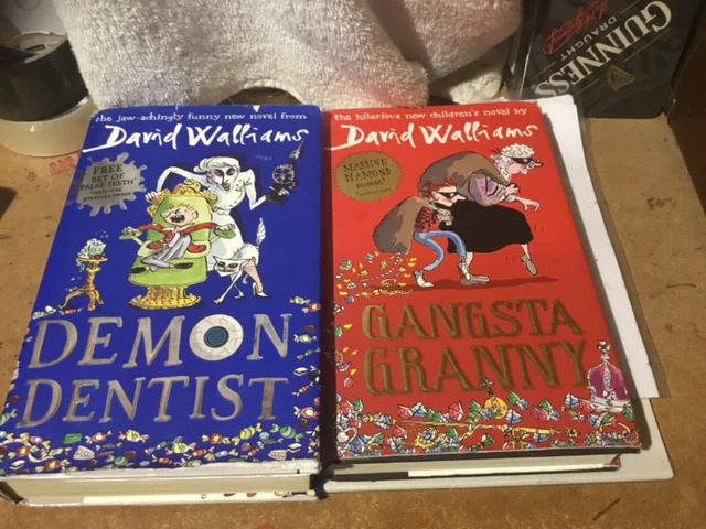 DAVID WALLIAMS (DEMON DENTIST & GANGSTA GRANNY) - 2pcs (H/B) EUR 1,15 ...