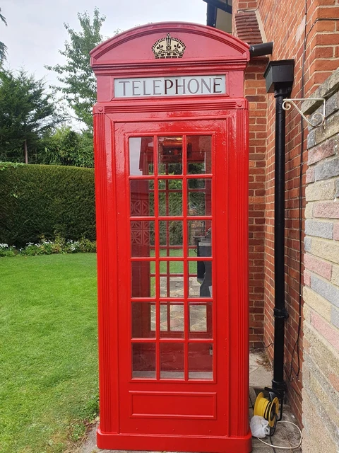 K2 KIOSK TELEPHONE Box Complete Original Including Full Interior A B ...