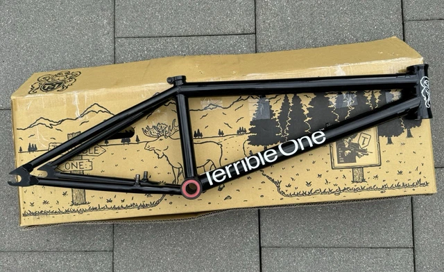 TERRIBLE ONE (T1) SFA BMX Frame, 20.75” Top Tube, Black, 2016 S&M Made ...