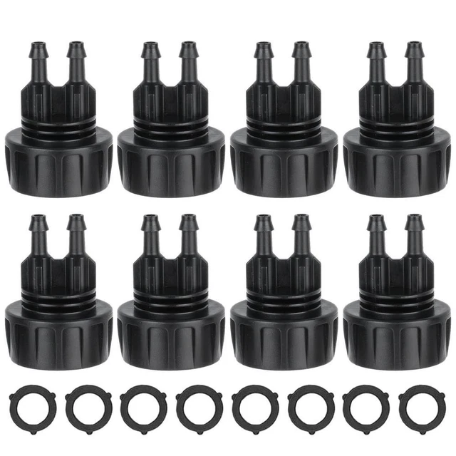SYSTEMS HOSE ADAPTER Connectors Water Drip Drip Irrigation Tubing with ...