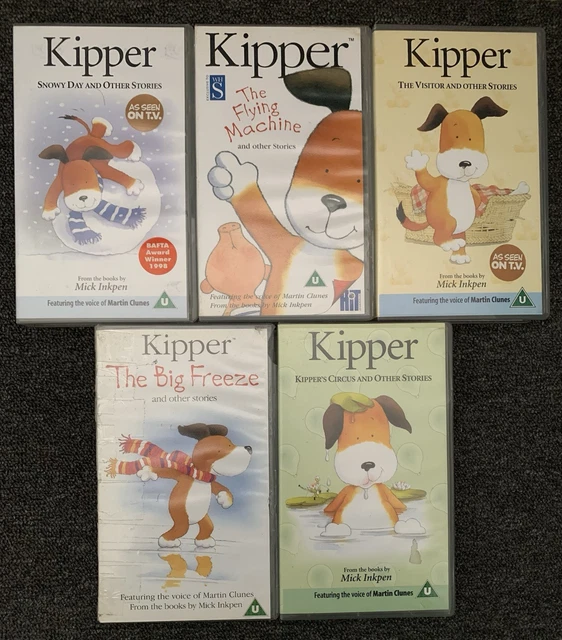 KIPPER VHS VIDEO Tapes Bundle X5 £21.49 - PicClick UK