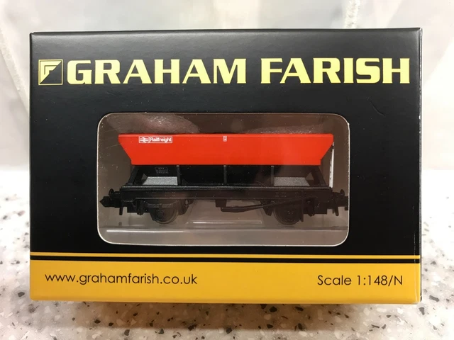 FARISH 373-510 N GAUGE RNA Nuclear Flask Barrier Wagon In Railfreight ...