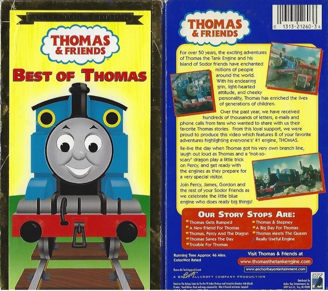 VINTAGE THOMAS TRAIN Tank Engine Friends Best of Thomas VHS video £7.63 ...