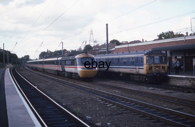 35MM RAILWAY SLIDE - BR HST Class 43. 43122 & 43087 @ Longbridge £3.28 ...