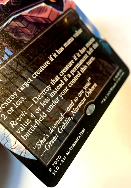 MTG FATAL PUSH (7020) Secret Lair x Spider-Man 7020 NM £6.44 - PicClick UK