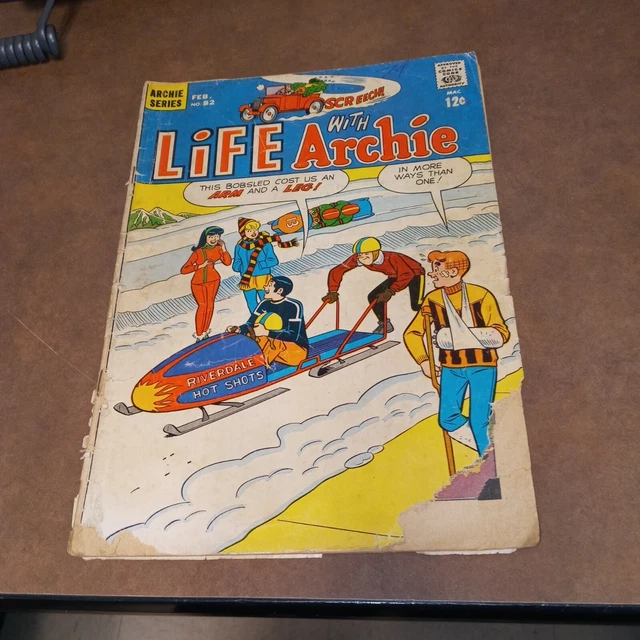 LIFE WITH ARCHIE #82 Archie Series 1969 Comic Silver Age betty veronica ...