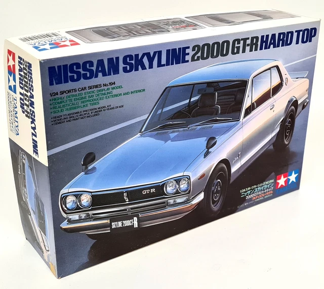 TAMIYA 1/24 - Nissan Skyline 2000 GT-R KPGC10 Hard Top Plastic Model ...