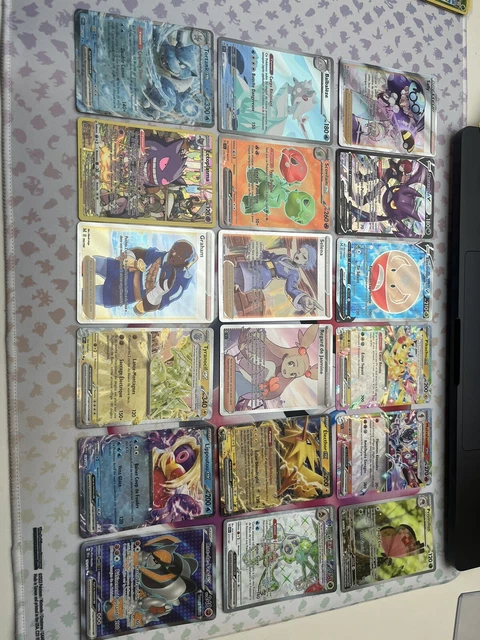 LOT DE 18 cartes pokemon AR/EX/FULL ART EUR 82,00 - PicClick FR