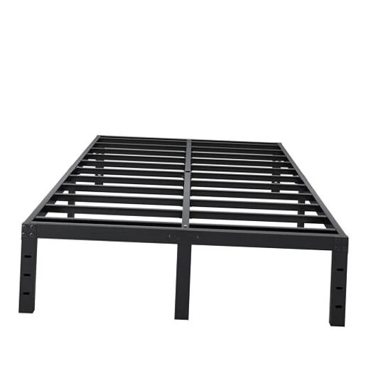 SHLAND SIZE BED Frame Heavy Duty Metal Platform Bed Frame No Box Full ...