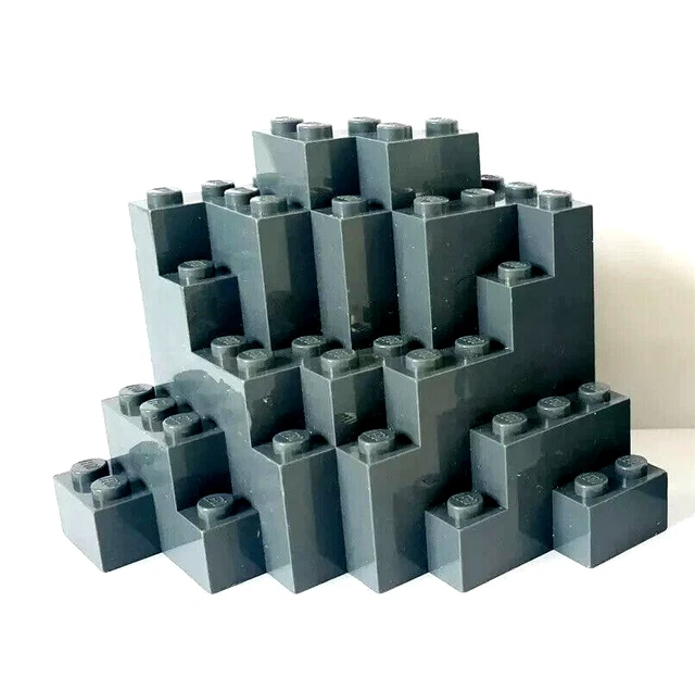 LEGO 23996 (6138752) Castle Rock Wall Panel - Dark Bluish Grey £3.99 ...