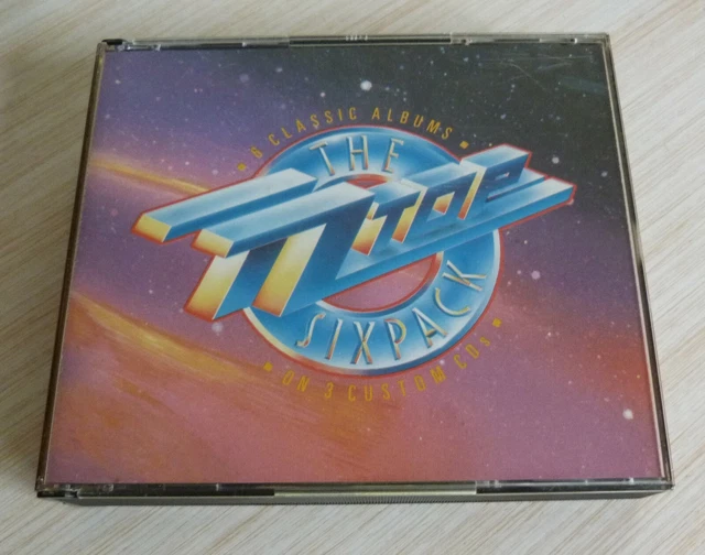 BOX 3 CD Album The Sixpack Zz Top 6 Classic Albums 59 Titres 1987 Dusty ...