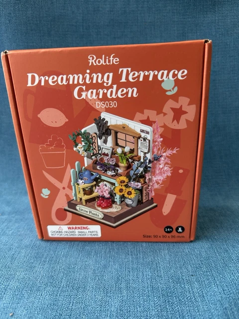 DIY MINI HOUSE Dreaming Terrace Garden ROLIFE DS030 new Sealed £30.00 ...