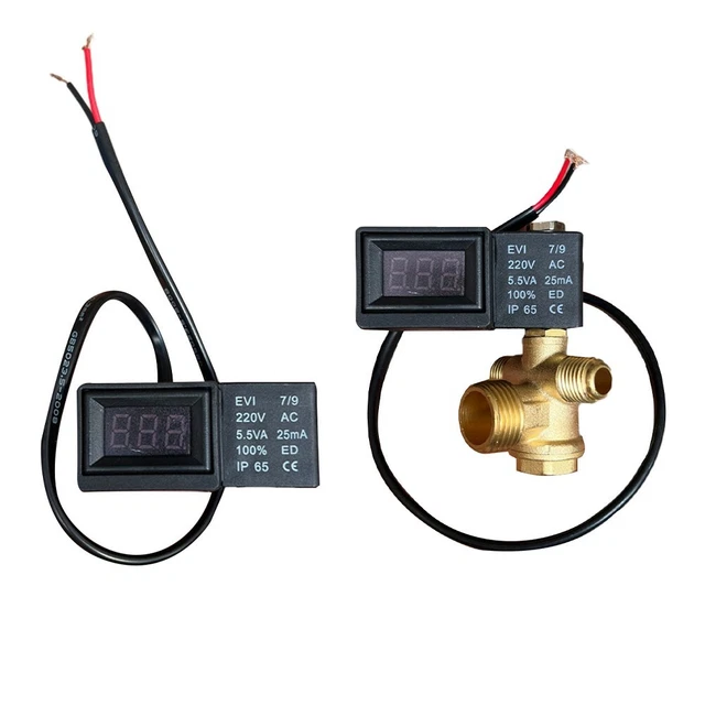 CHECK VALVE SOLENOID Valve Copper(Check Valve) Plastic(Digital Coil ...