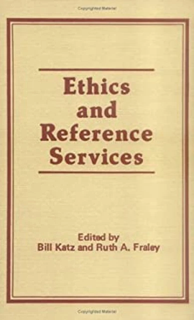 SERVICES D'ÉTHIQUE ET De Référence Relié Linda S. Katz EUR 6,35 ...