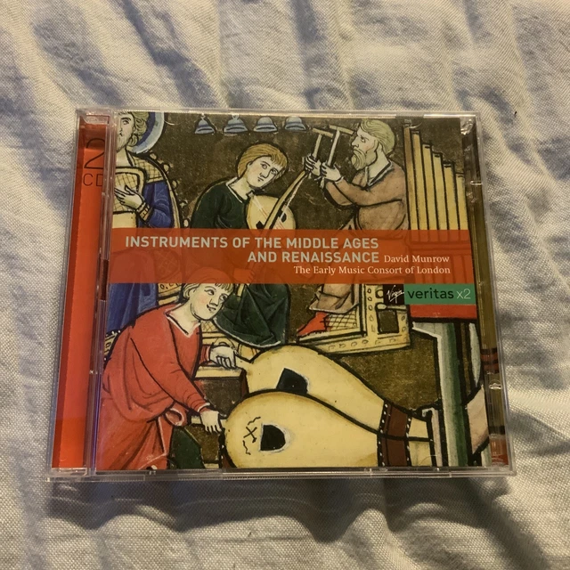 DAVID MUNROW/EARLY MUSIC Conso - Instruments of Middle Age and [CD] £9. ...