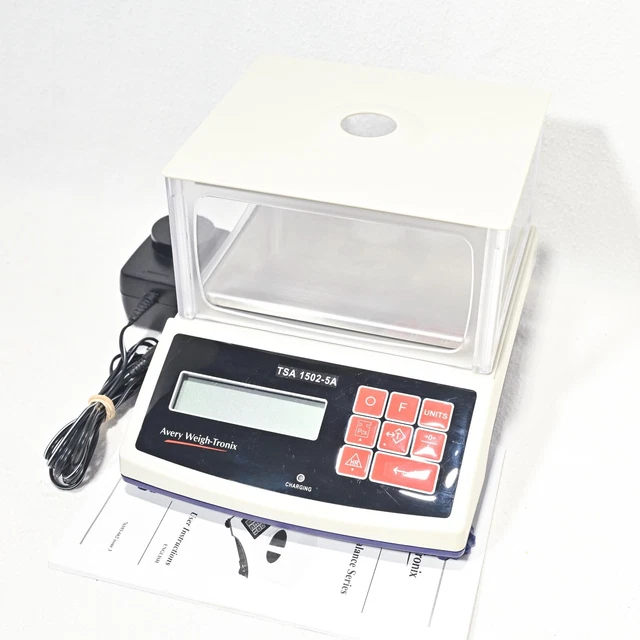 AVERY WEIGH-TRONIX TSA 1502-5A Counting Scales 0.05g 1.5kg - Working! $199.95 - PicClick AU
