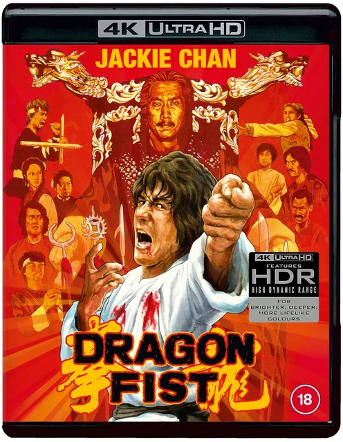 DRAGON FIST (4K UHD Blu-ray) James Tien Jackie Chan Hsu Hsia Ko Keung ...