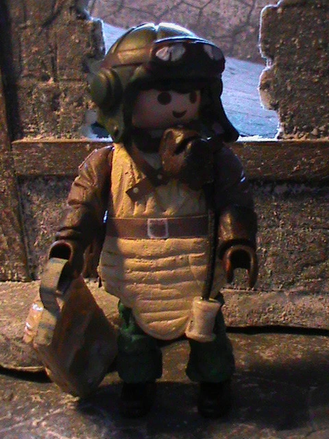 PLAYMOBIL CUSTOM PILOTE USAF (Bombardier B-26) (Europe-1940) Réf-0225 ...