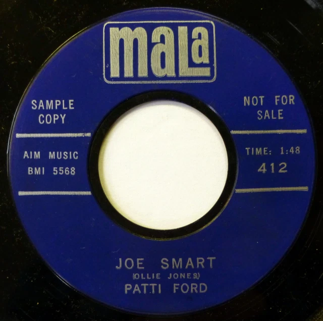PATTI FORD 45 Dreamy/Joe Smart MALA Teenager Sehr guter Zustand + Promo ...